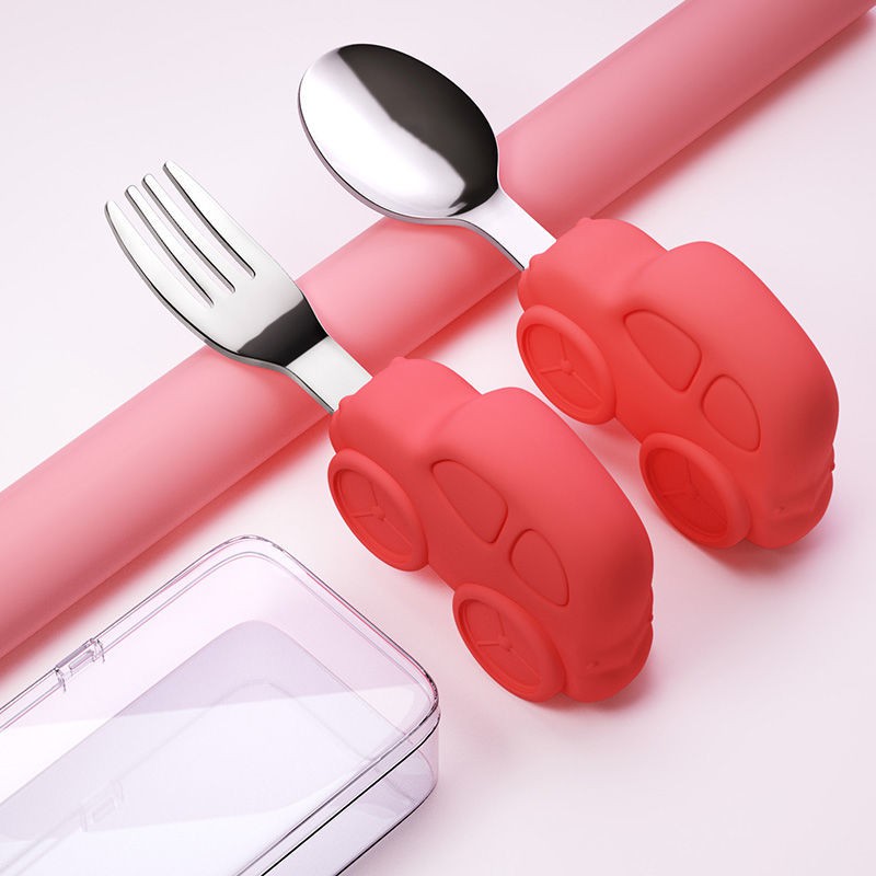 Explosive Ingelheim Baby Spoon Learn to Eat Silicone Training Spoon ...