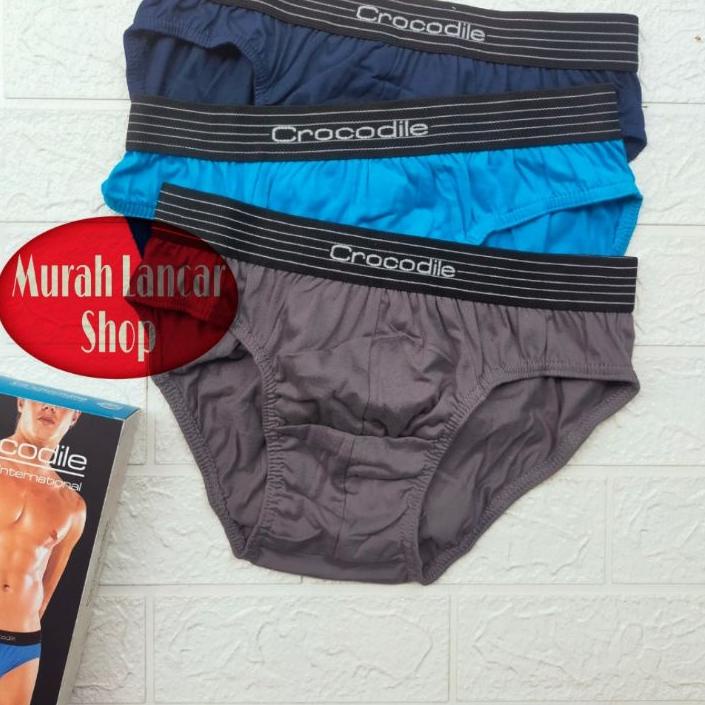 3 ชิ้น - กางเกงชั้นในผู้ชาย CROILE 247 กางเกงบ็อกเซอร์ ยางพารา SALUR - cd Guy ผ้าฝ้าย - sempak ...