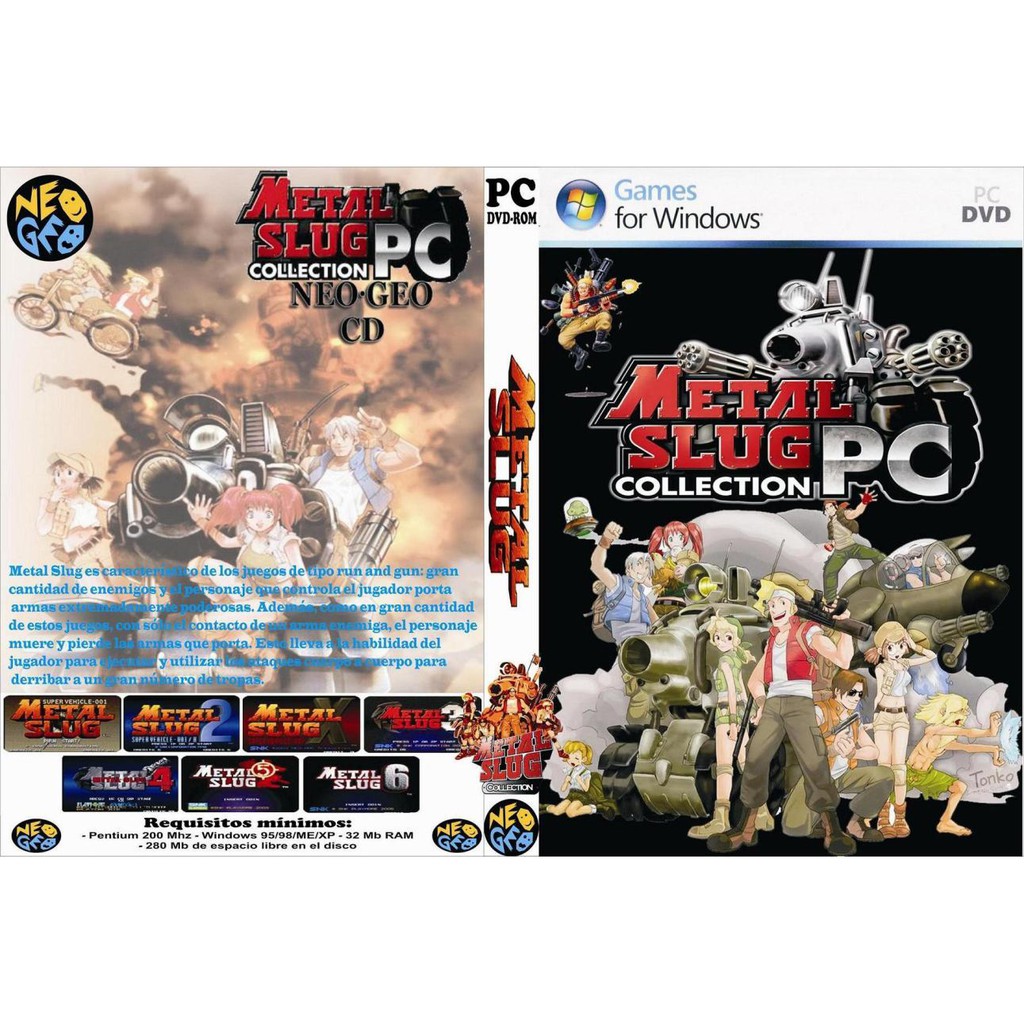 Metal Slug Collection PC (Full) ทุกภาคบนคอม (PC games offline)DVD/USB ...