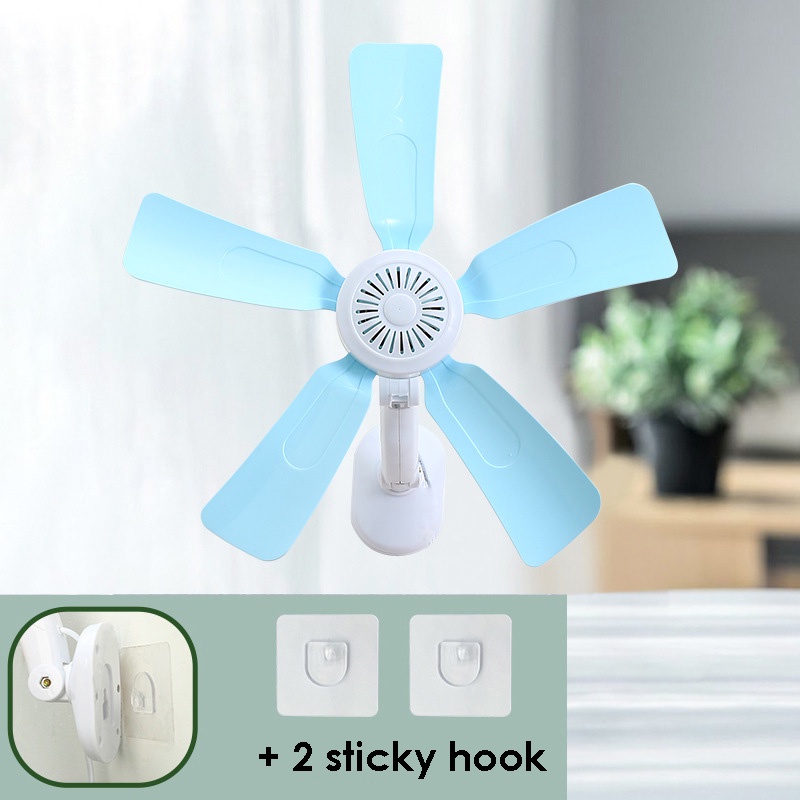 w220V Electric Fan Portable Clip Wall Desktop Fan Cooler Multiple Ways ...