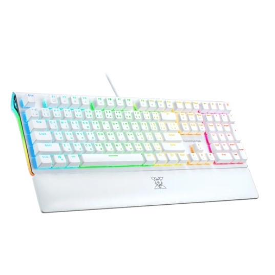 ∏ NUBWO KEYBOARD (คีย์บอร์ด) X30 TERMINATOR WHITE (OTEMU MECHANICAL ...