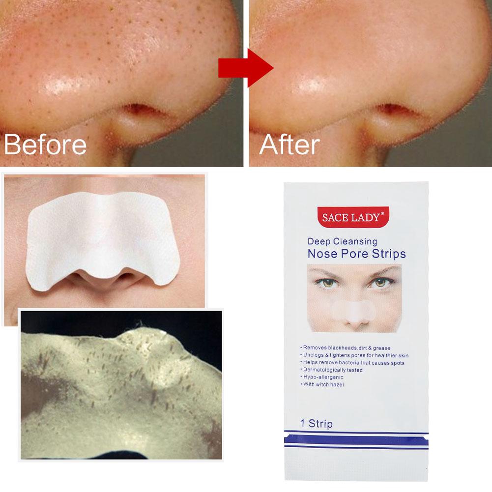 Nose Pore Cleansing Strips Blackhead Acne Removal Peel Off Mask - Nose ...