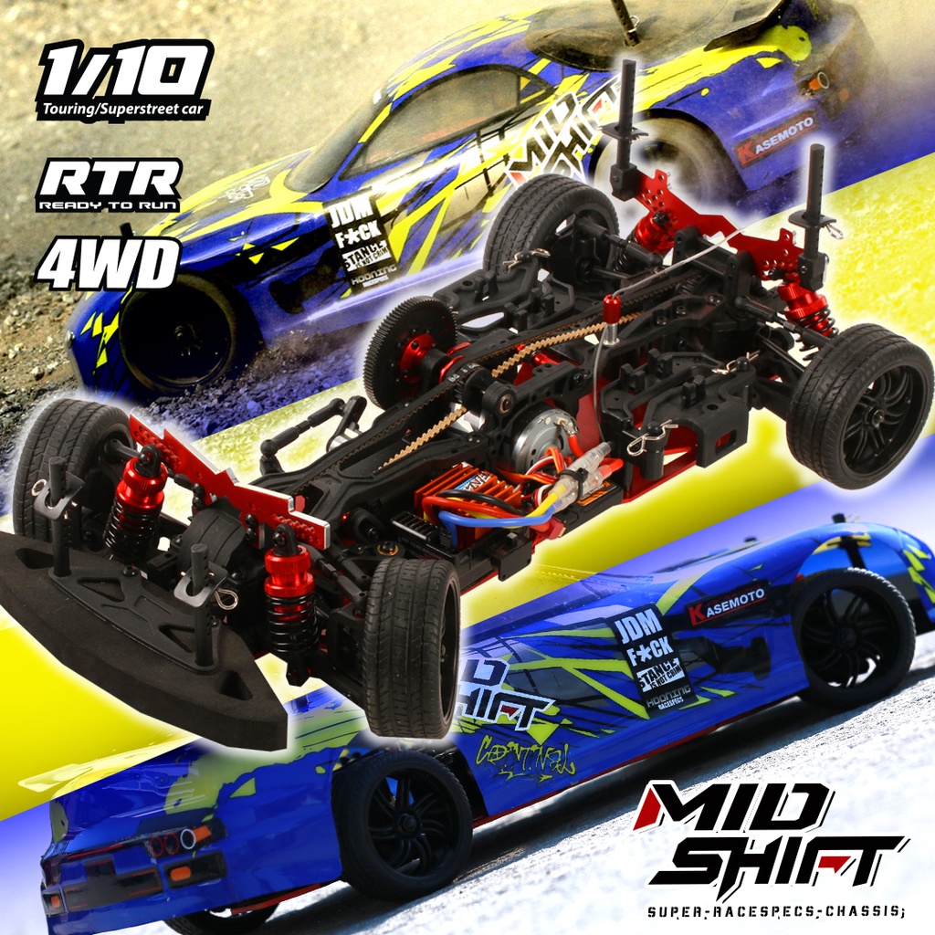 KM7310 KASEMOTO MID SHIFT รถบังคับไฟฟ้าสายพาน KASEMOTO MID SHIFT RTR ...