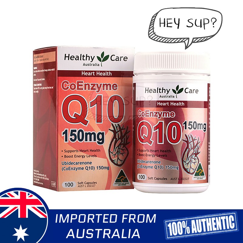 Healthy Care CoEnzyme Q10 150mg 100 Capsules | Shopee Thailand