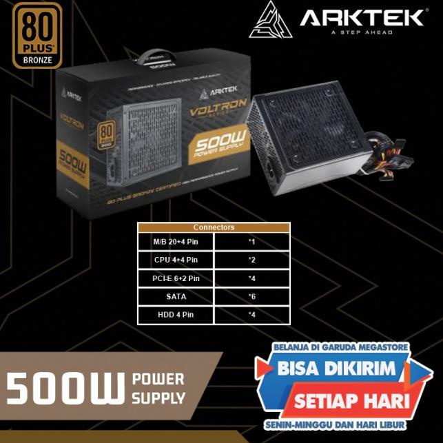 โมเดลล่าสุด PSU 500W 80 PLUS BRONZE ARKTEK . - mulhsuburfs.th - ThaiPick