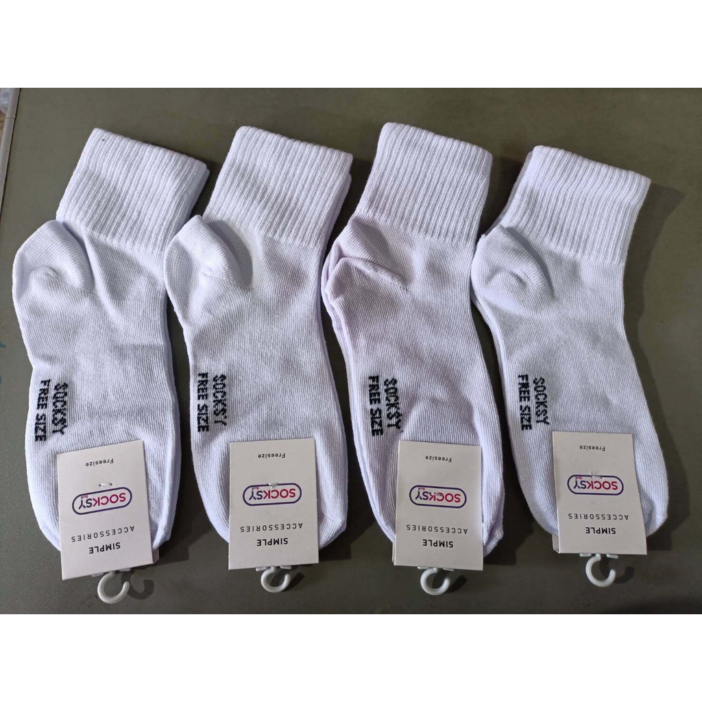 ถุงเท้าข้อกลางผ้าหนาพิเศษ ยืดได้เยอะงานพรีเมี่ยม จัดโปร 12คู่ 170 มีให้เลือกหลายสีค่ะ KXHR ...