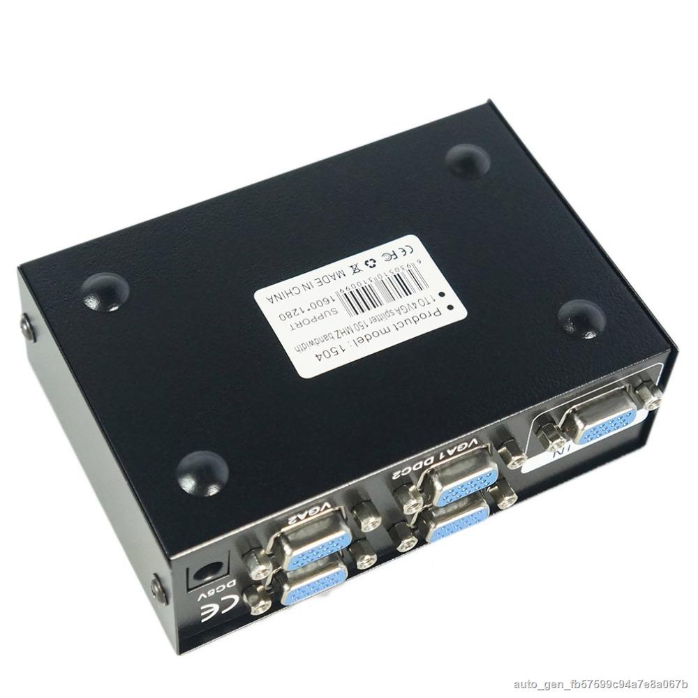 VGA Switch 4 Port VGA SVGA Video Switcher 41 HD Signal Amplifier ...