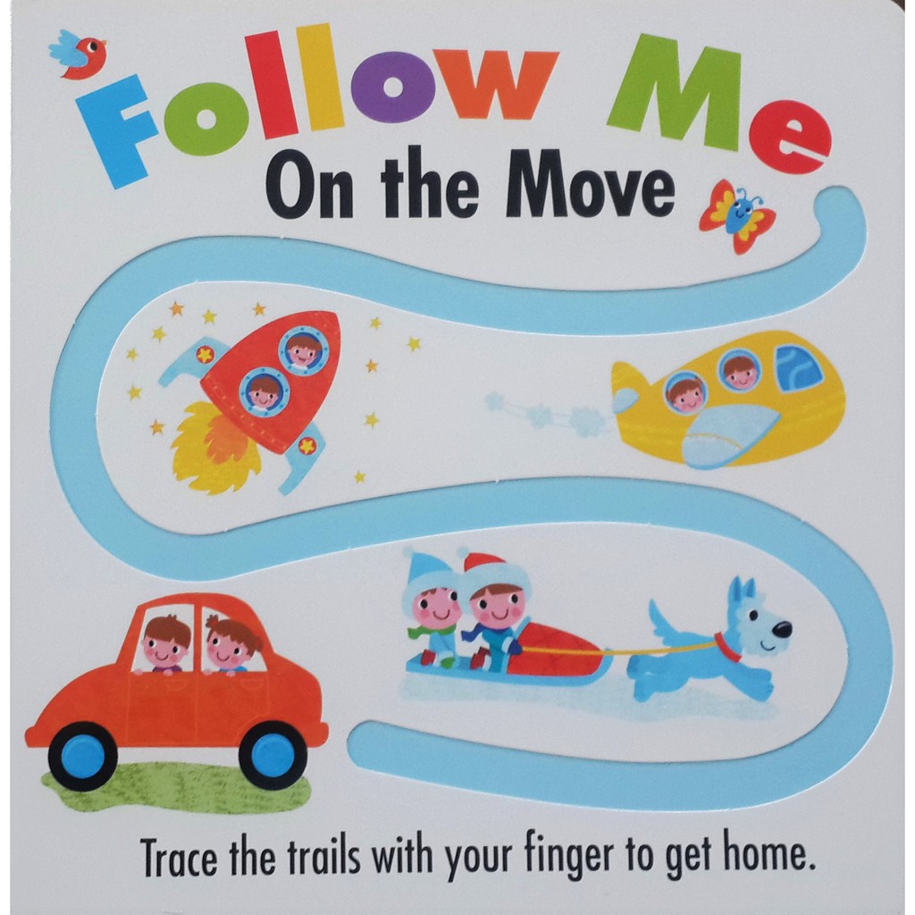 Follow me "On the move" [ใหม่] หนังสือเด็กภาษาอังกฤษ สำหรับเด็กน้อยก่อน ...