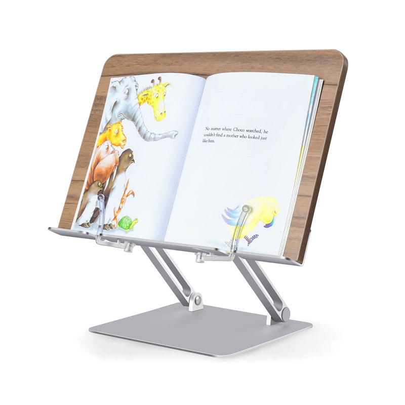 AP-2DW aluminum Reading book Rack Desktop Office Notebook Tray Book ...