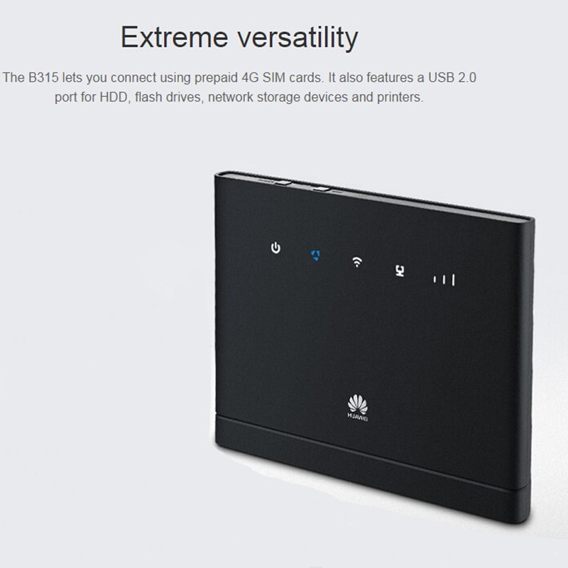 Unlocked HUAWEI B315 B315S-22 with Antenna CPE 150Mbps 4G LTE FDD TDD ...
