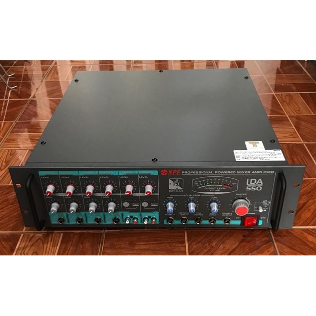 เพาเวอร์ เครื่องขยายเสียง NPE LDA-550 ใช้ MIC ได้ 4 ช่อง กำลังวัตต์ 550W สินค้ารับประกัน 1 ปี ...