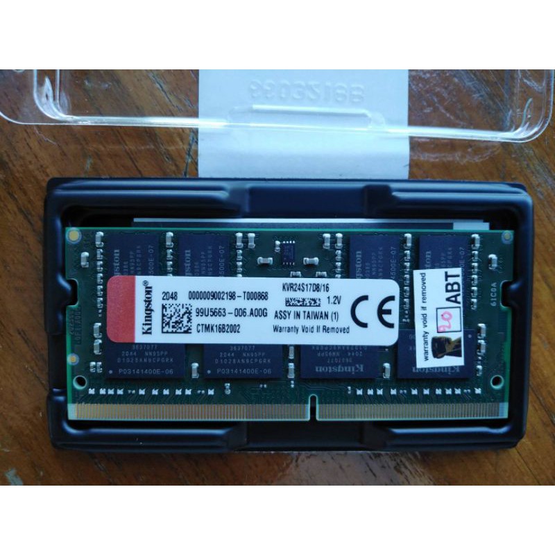 RAM Notebook DDR4 16Gb BUS 2400 - c.o.a.computer - ThaiPick