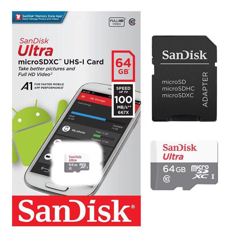 [Local] 64GB Memory Card Micro TF Card SD Card | Shopee Thailand