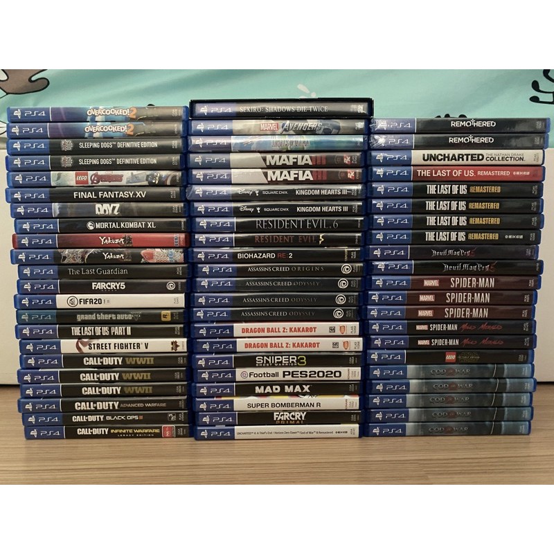 Ps4 ราคาถูก แผ่นเกมส์ มือ2 (มือสอง) อัพเดททุกวัน แผ่นเกม ps4 Games ps4 ...