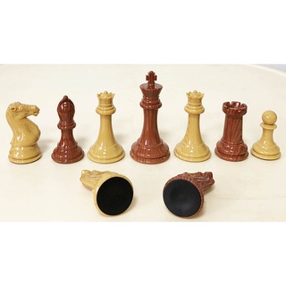 [chessgo] 4 1/8'' Super Staunton Chess Pieces ตัวหมากรุกสากล spruce tek ...