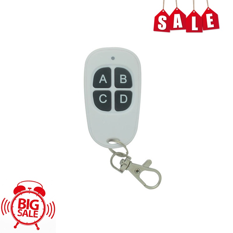 รีโมทคอนโทรลCloning Dulicator Key Fob A Distance Remote Control 433MHZ Clone Fixed Learning Code ...