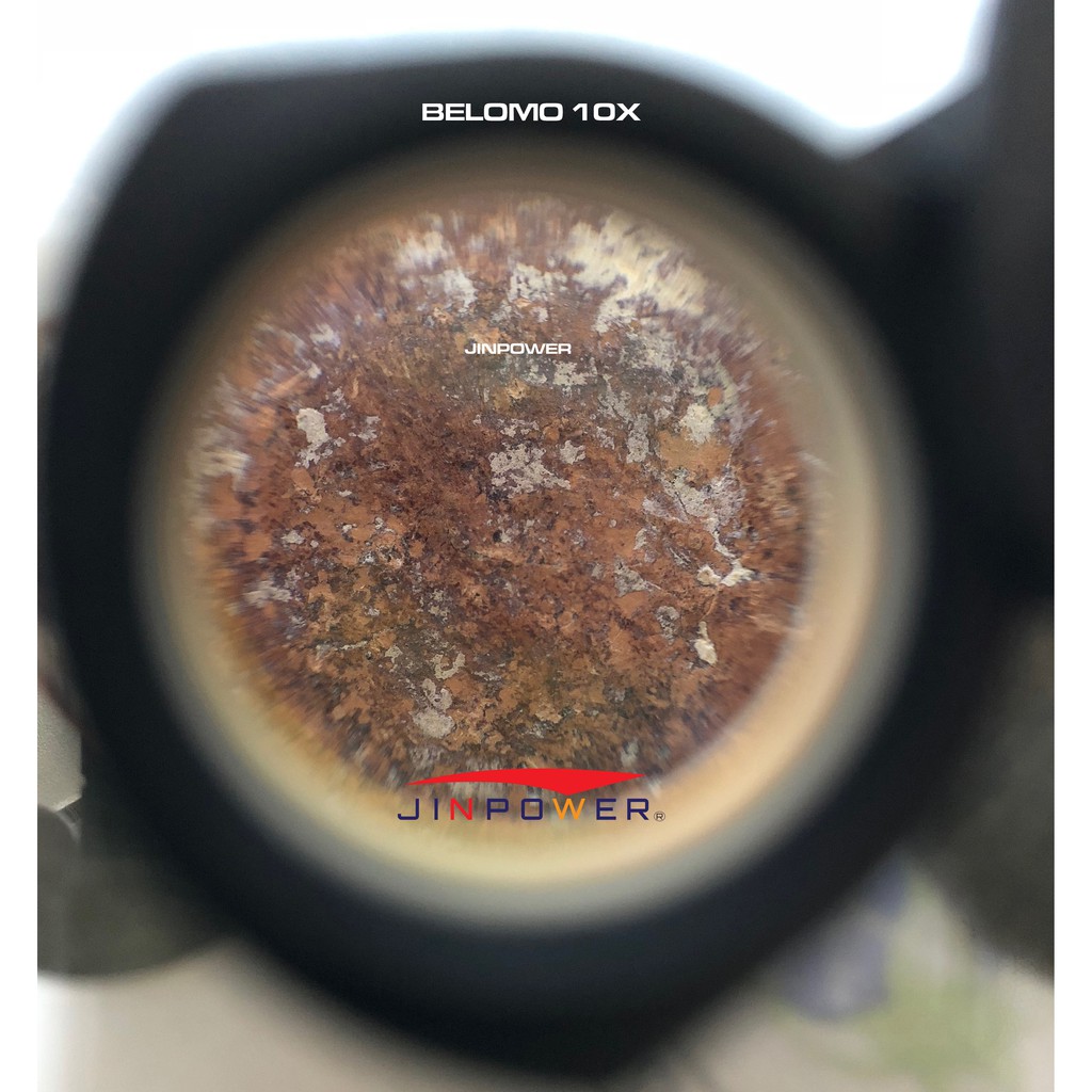 Belomo 10X กล้องส่องพระ/ส่องเพชรพลอย พร้อมซองหนังกระดุมโลโก้ เลนส์แก้ว 3ชั้น เคลือบมัลติโค๊ต แถม ...