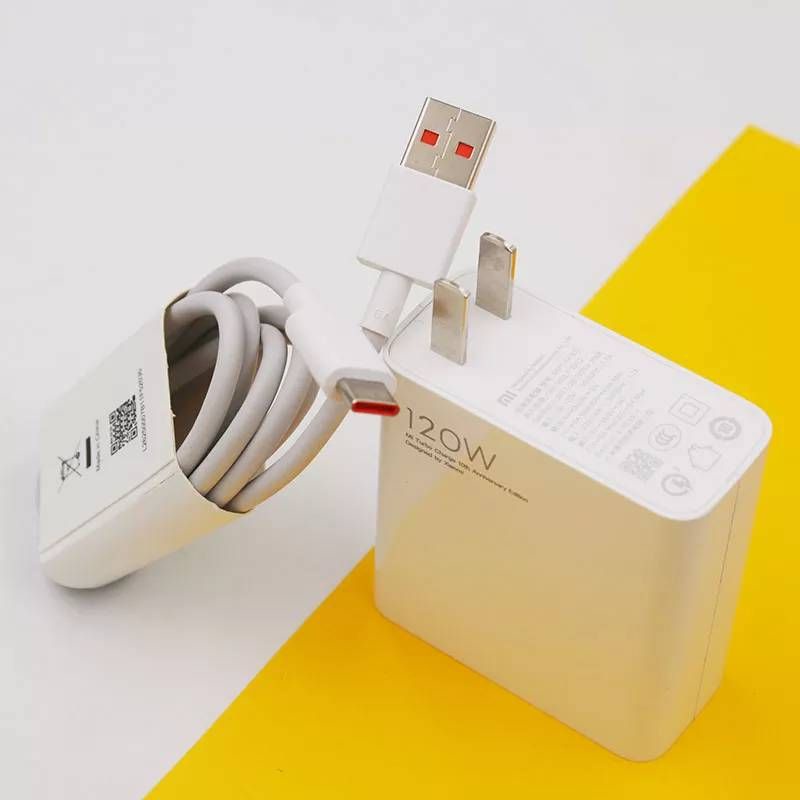 สายชาร์จ Xiaomi Mi 120W แท้ 100 Fast Charger Turbo Charge Adapter For ...