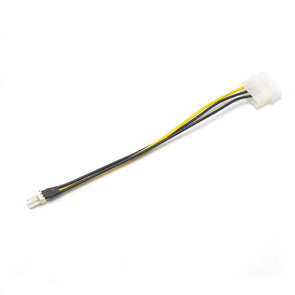 1 PCS 20cm 4 Pin Molex IDE To 3 Pin PC Computer CPU Case Fan Power ...