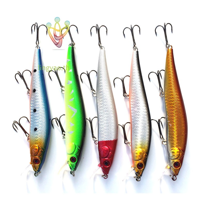 14cm 23g Fish Lures Sinking Minow Fishing Lure Hard Bait ABS Fishing ...