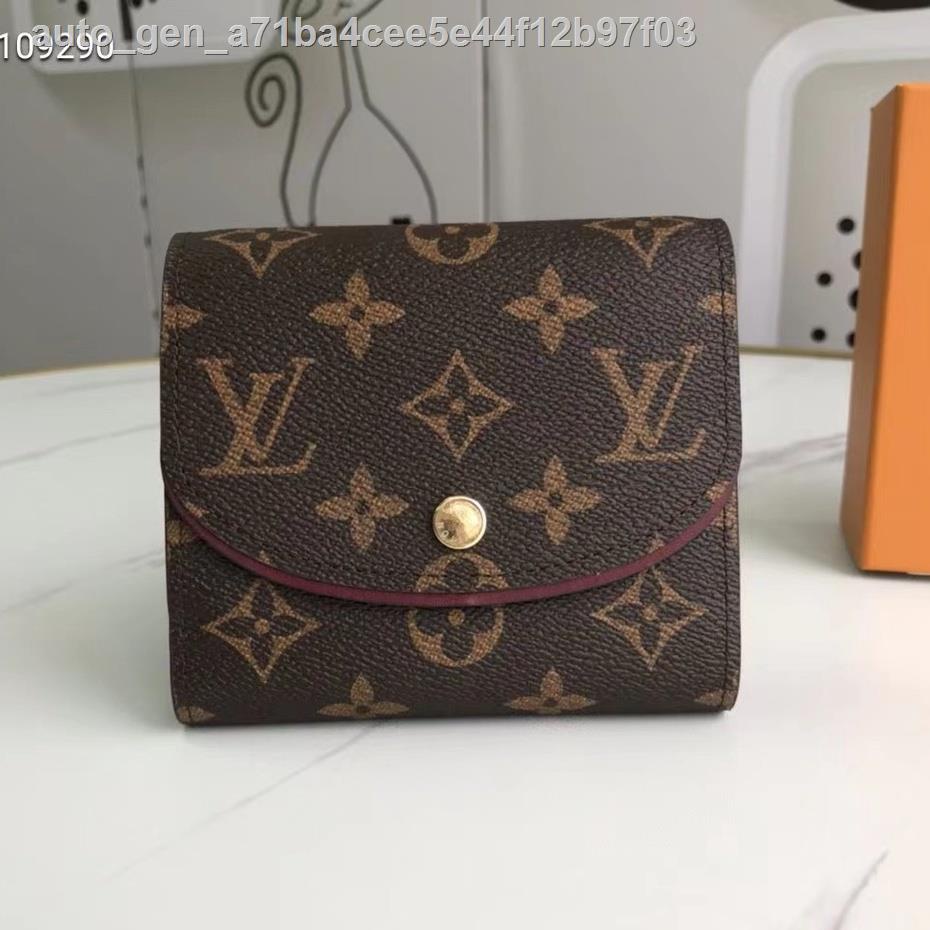 With box New 100 Genuine Louis Vuitton LV Women s WalletARIANE Wallet ...