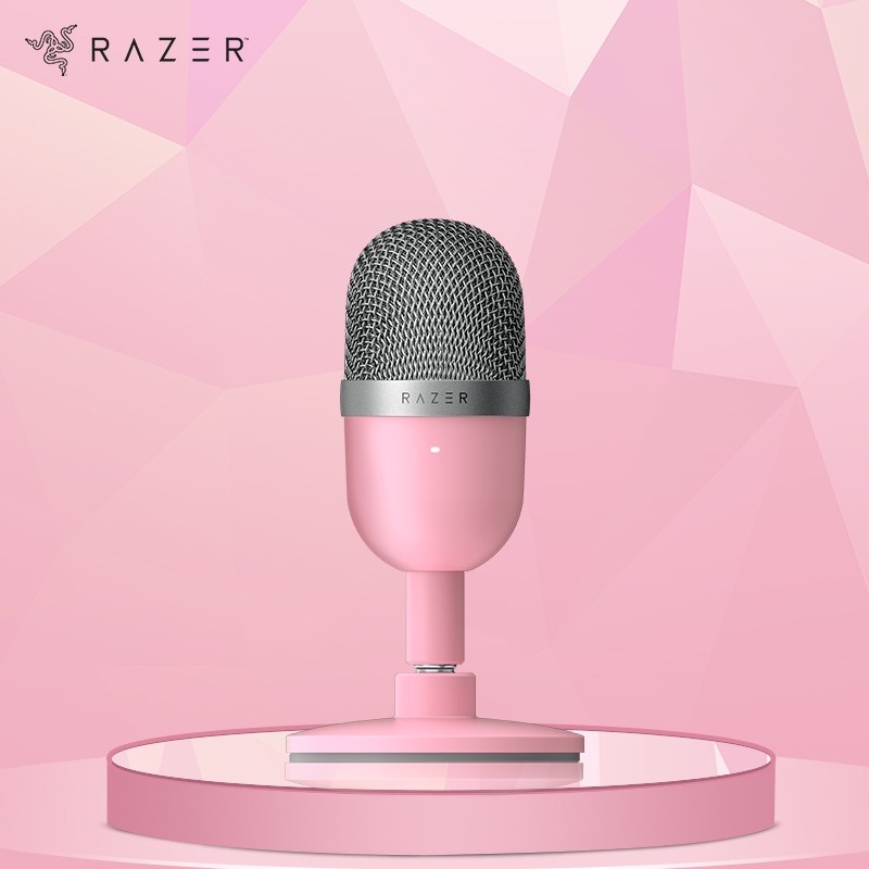 BOriginal Razer Seiren Mini Quartz Pink crystal ultra-compact Condenser ...