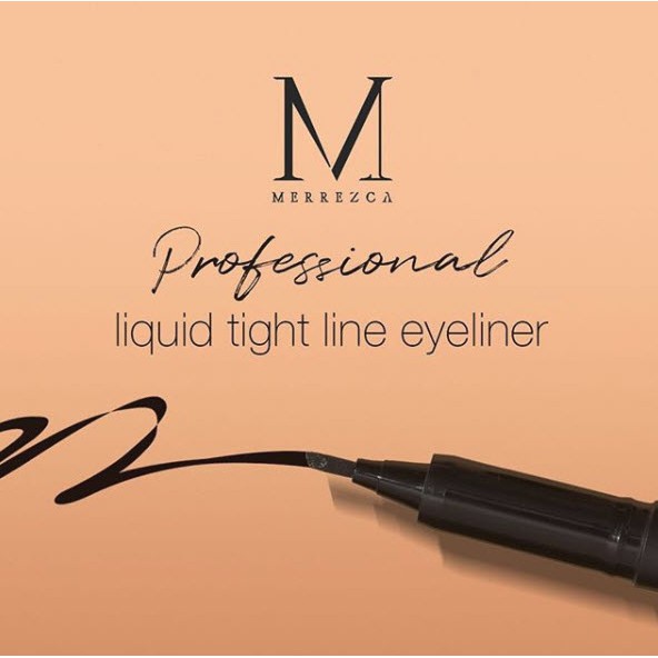 Merrezca Professional Liquid Tight Liner Eyeliner เมอเรรสก้า อายไลเนอร์ ...