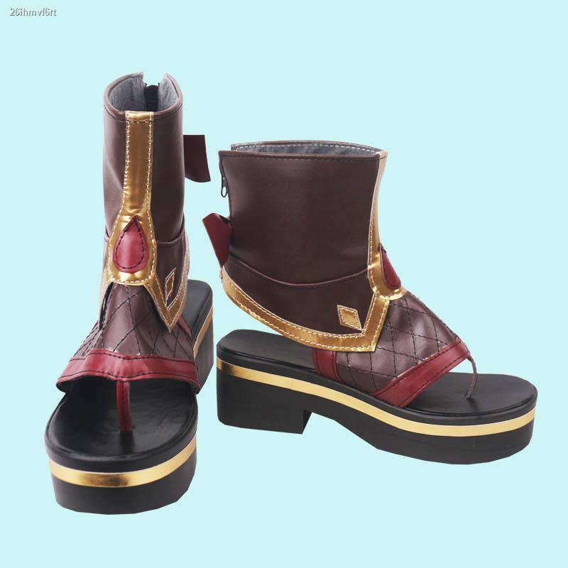 เตรียมจัดส่งYuanshen ปัญหาในการถอด Jiuqi อดทน cos รองเท้าคอสเพลย์ ...