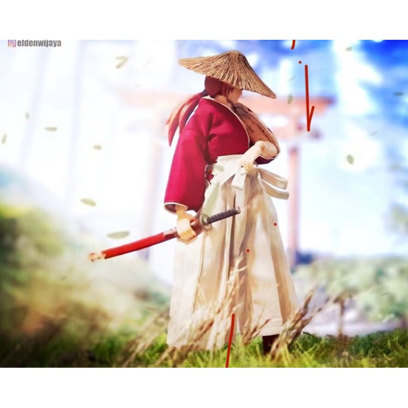 1 / 12 Scale Samurai Dragonfly Caping Model Toy YWQ8 | Shopee Thailand