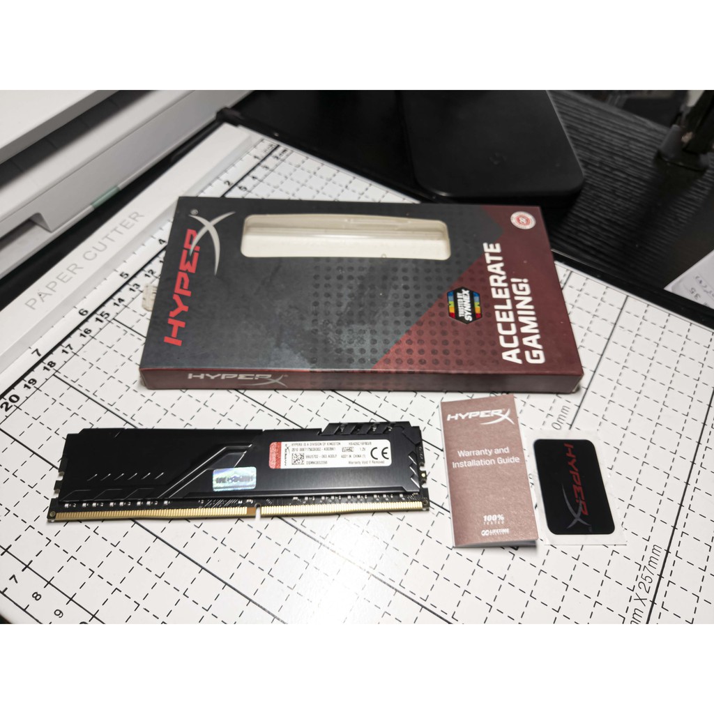 RAM มือสอง 8GB DDR4 2400 KINGSTON HyperX FURY (BLACK) | Shopee Thailand