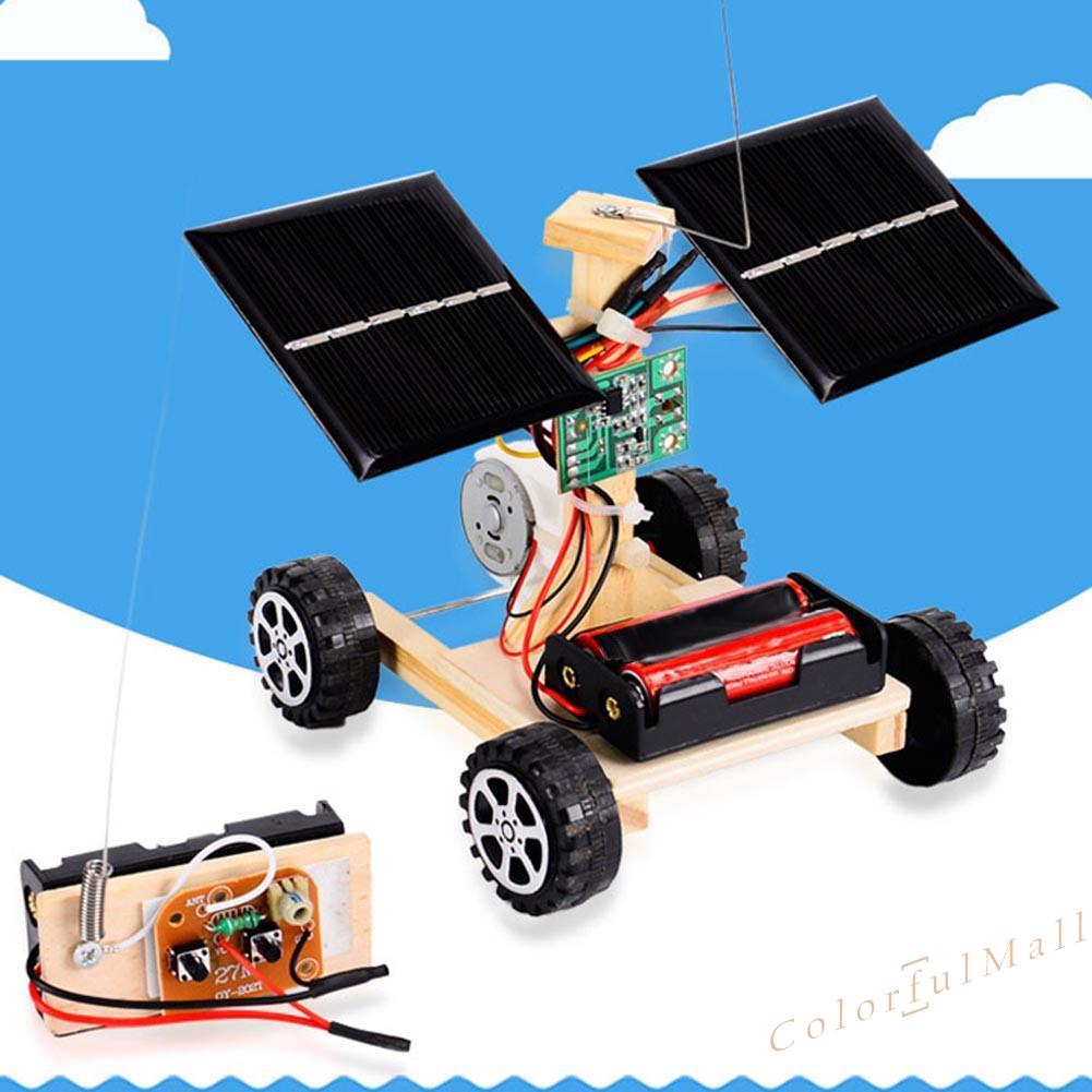 Fashion DIY Wireless Remote Control Vehicle Model DIY Solar Car ...