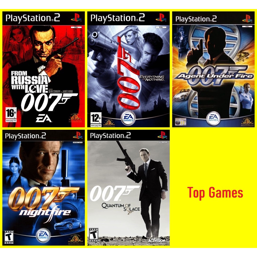 007 แผ่นเกม PS2 ทุกภาค - yutakioff - ThaiPick