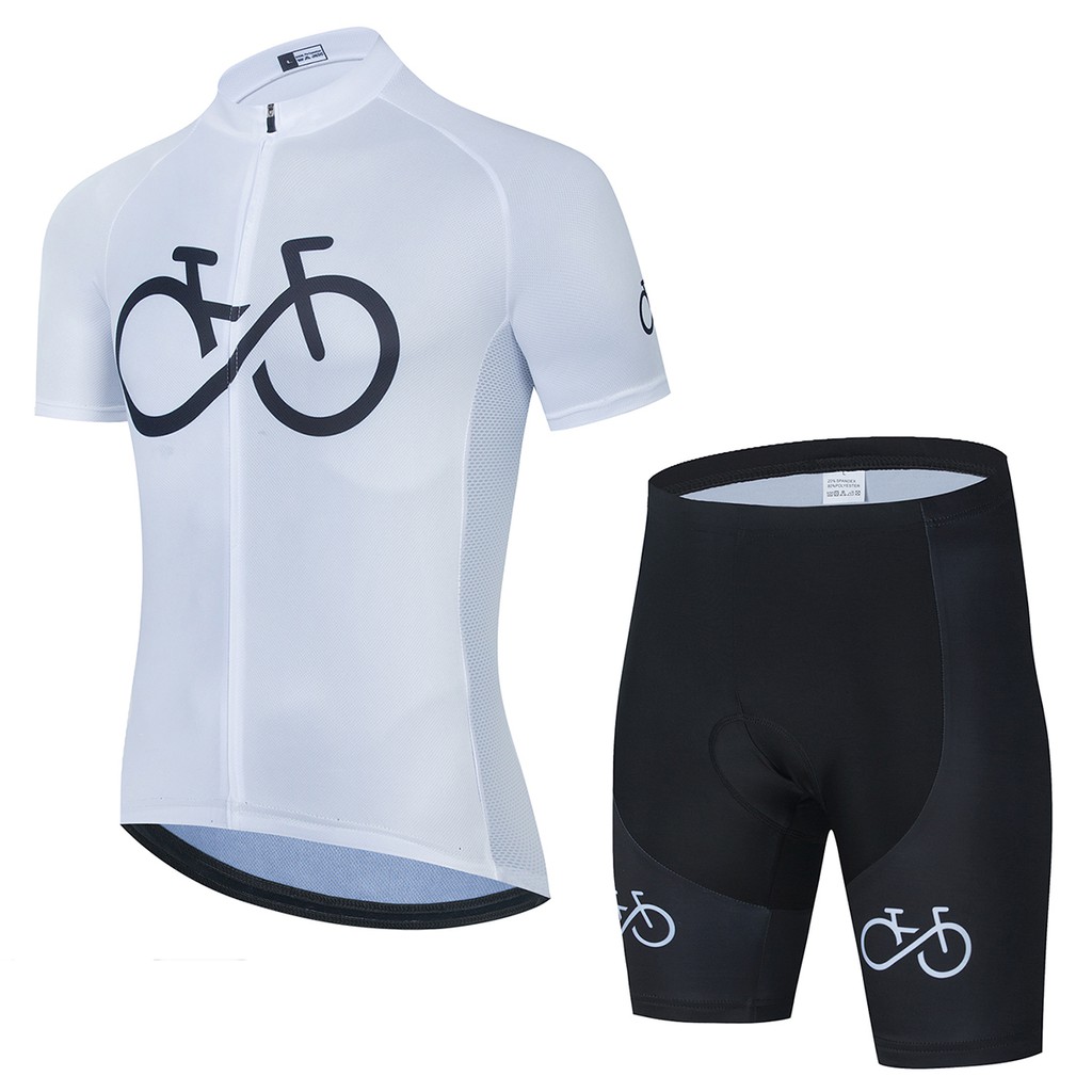 New Team 2021 Summer Men Cycling Jersey Short T-Shirt Breathable MTB Bicycle Cycling Clothing ...