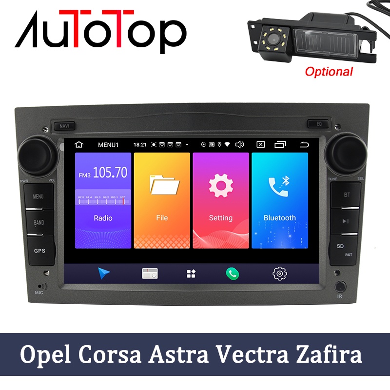 AUTOTOP Opel Android Car Multimedia Player 2 Din Android 10 Opel DVD ...