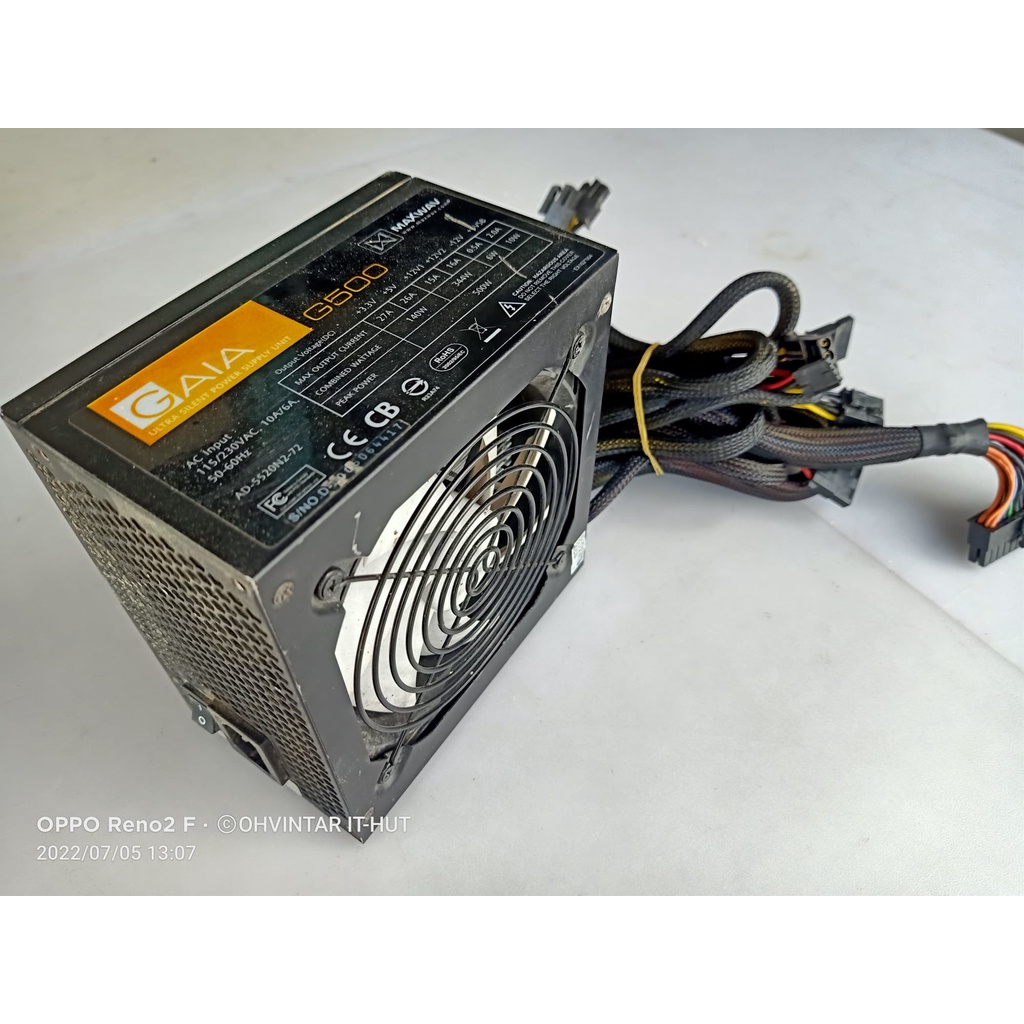 POWER SUPPLY MAXWAV GAIA G500 (FULL WATT) | Shopee Thailand