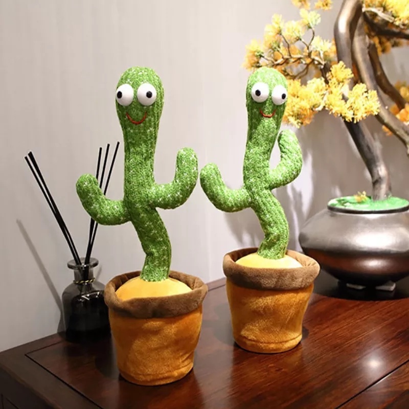 Poppy Playtime Huggy Wuggy Dancing Cactus with 120 music Toy Cactus ...