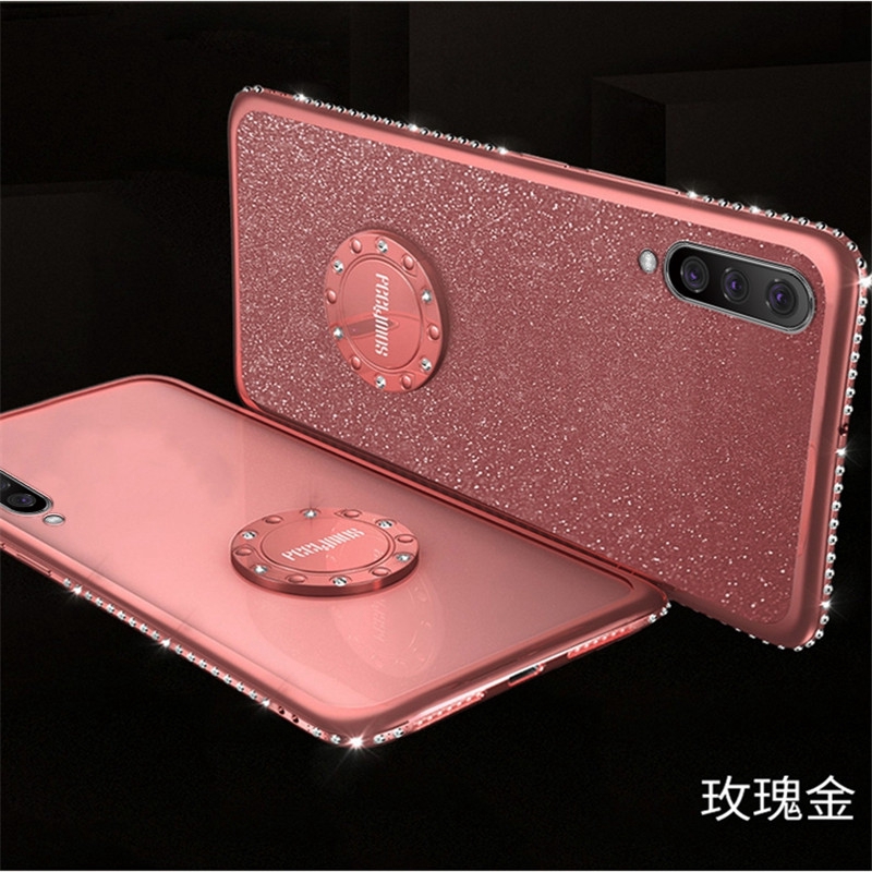 เคสโทรศัพท์มือถือซิลิโคนลายกลิตเตอร์สําหรับ Xiaomi Mi Cc9 Note 10 Cc9E ...