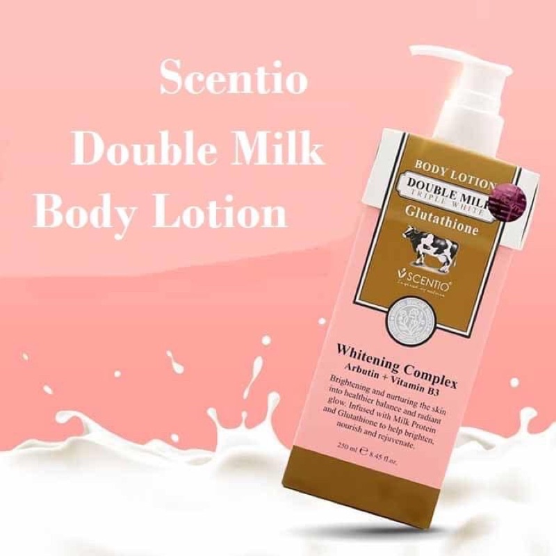 Scentio Double Milk Triple White Body Lotion by Beauty Buffet - mercury ...