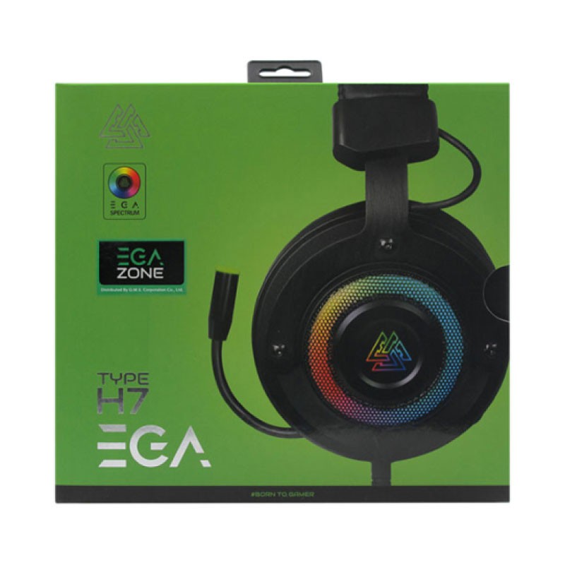 หูฟัง ระบบเสียง 7.1CH มีไฟ RGB EGA รุ่น TYPE H7 มี 2 สี - gg73dfqjes ...