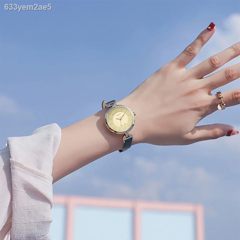 Julius JULIUS ultra-thin dial Sen series นาฬิกา retro art ขนาดเล็กสด ...