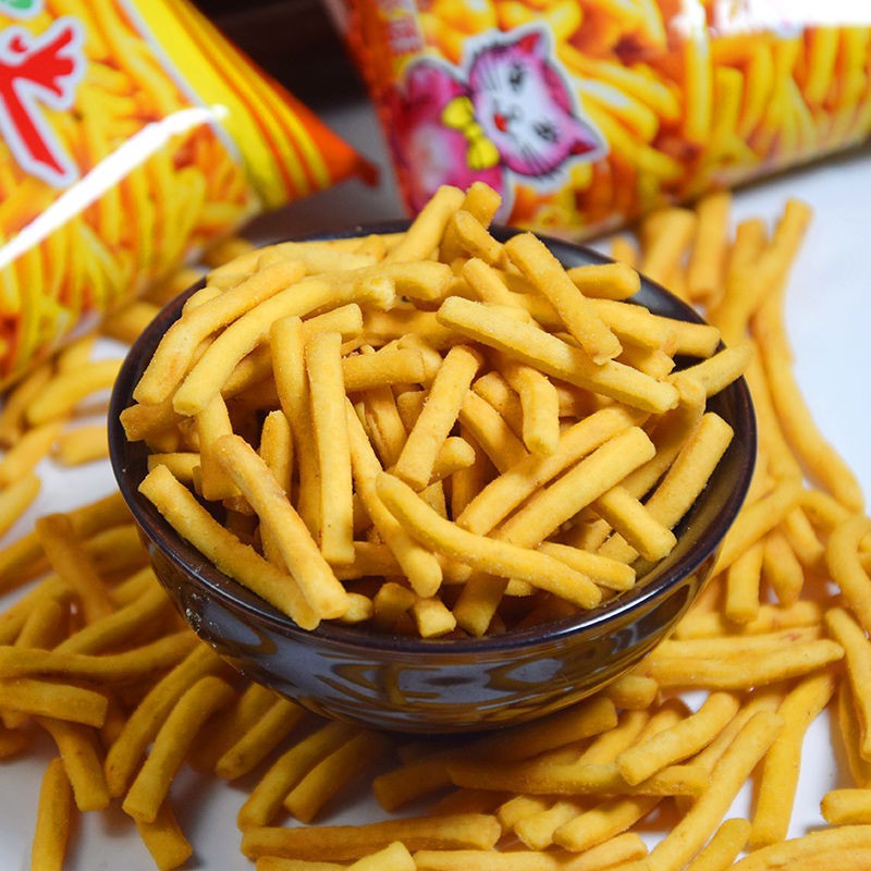 ∋Aishang Mimi Shrimp Crackers Large Packed Puffed Food Snacks Snacks ...
