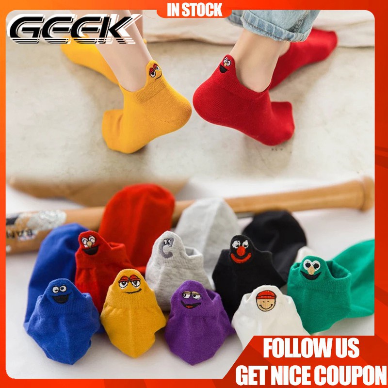 Kawaii Women Candy Color Socks Happy Fashion Ankle Funny Socks Women ...