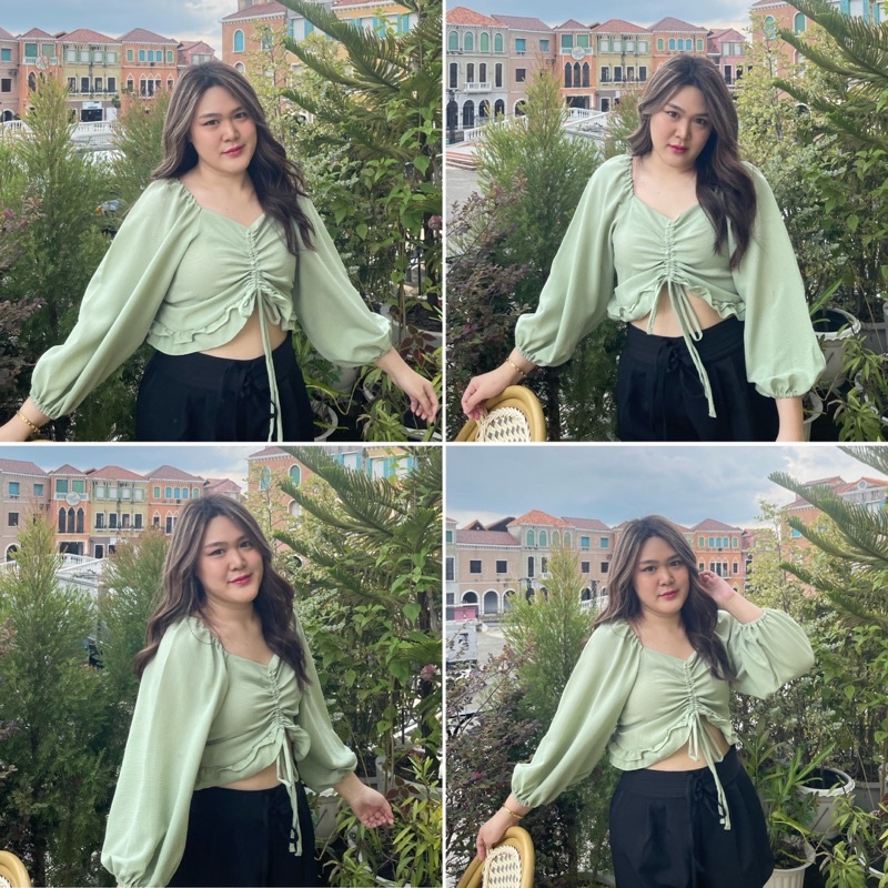 เสื้อครอป รูดอก CANDY CROP My.styleclothing - my.styleclothing - ThaiPick