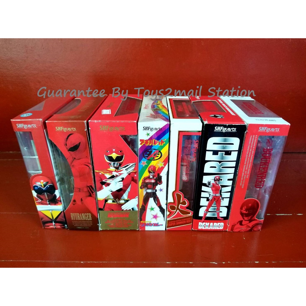 เหมา หรือ แยก RARE BANDAI S.H.Figuarts SHF SENTAI RED RANGER JP HK ของ ...