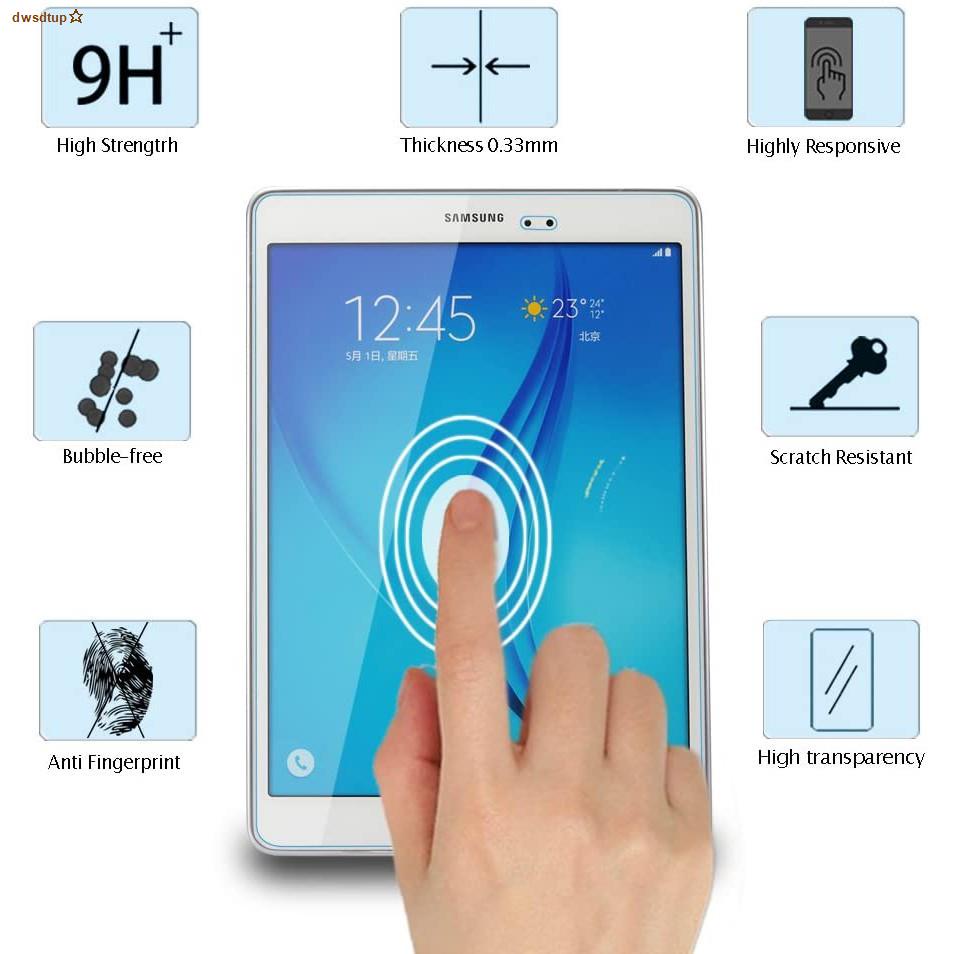 จัดส่งจากประเทศไทยกระจก 2.5D Samsung Tab S2 9.7 (T815) ฟิล์มกันรอย ...