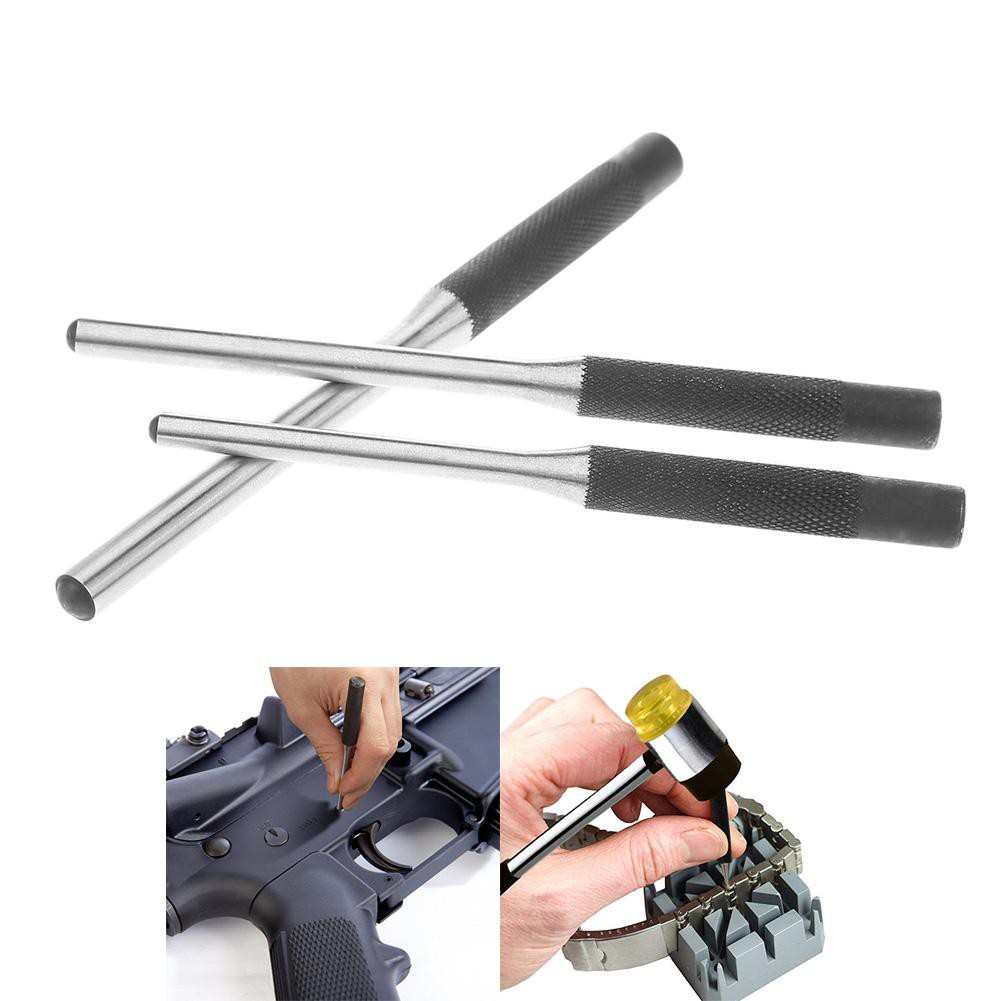 9pcs/set Multi Size Round Head Pins Set Punch Steel Grip Roll Pins ...