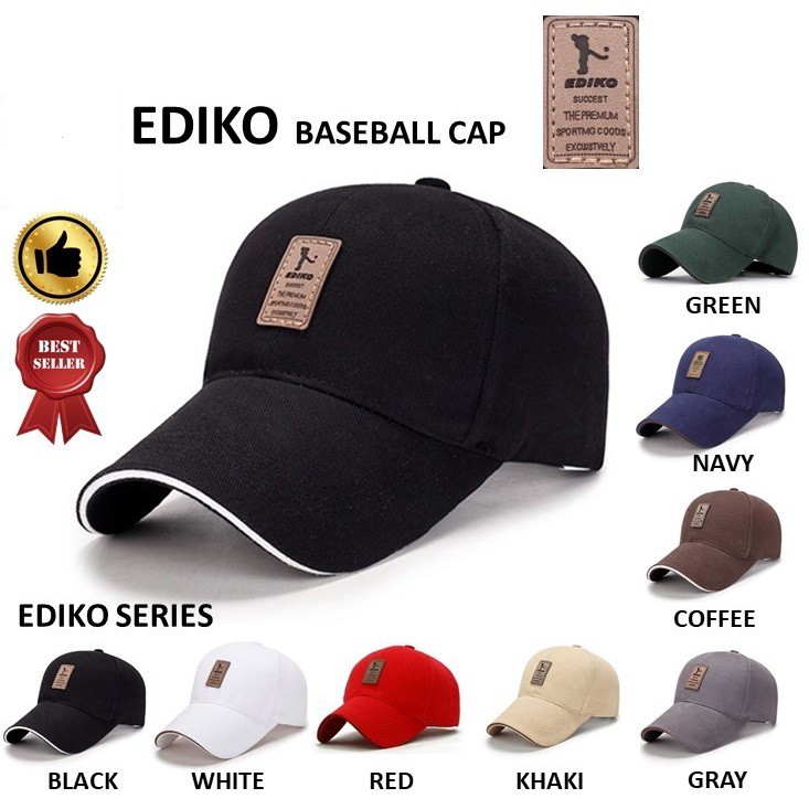 Ediko หมวกเบสบอลสําหรับผู้ชาย/ผู้หญิง / หมวก Ediko / หมวก Ediko Golf ...