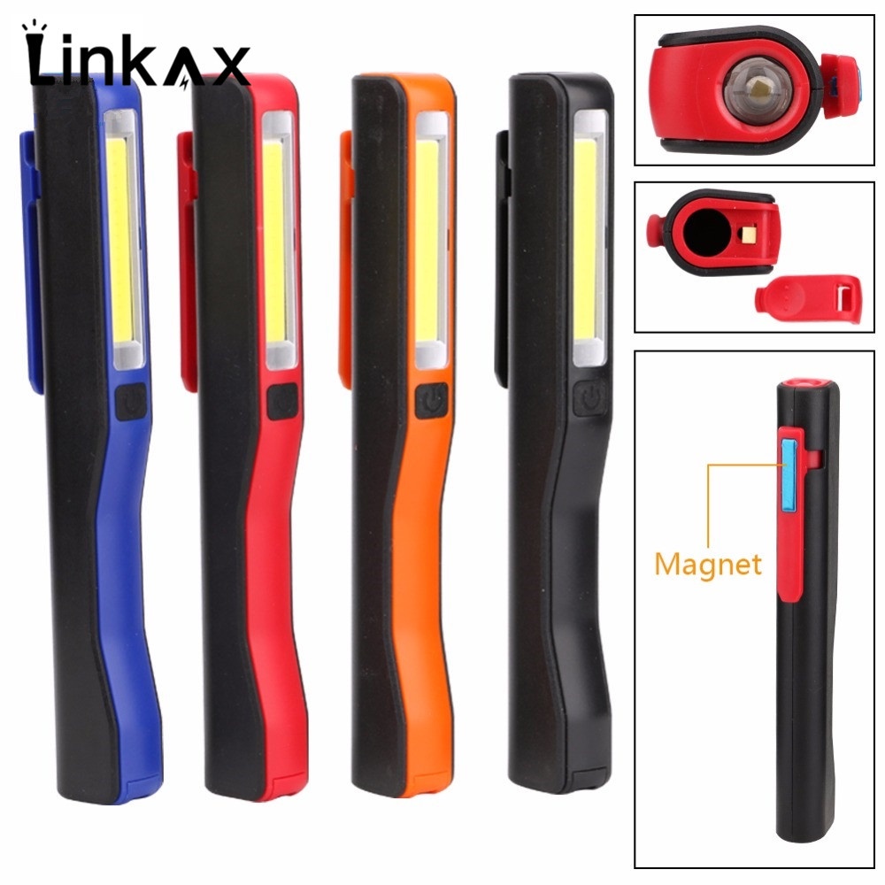 ไฟฉายHot Selling Mini en COB LED Flashlight Multifunction led Torch ...