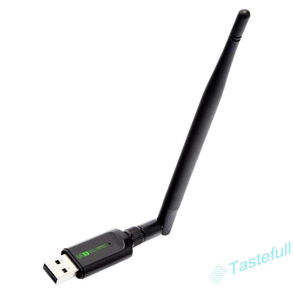 Ttf อะแดปเตอร์การ์ดเครือข่ายไร้สาย 600Mbps Usb Wifi Adapter Lan พร้อม ...