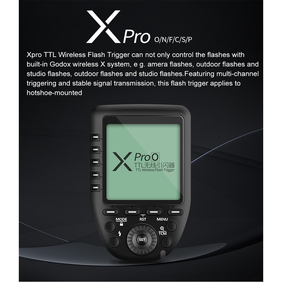 CanonGodox XroC XroN XroS XroF XroO Xro TTL 18000s HSS Wireless Flash Trigger for Canon Nikon ...